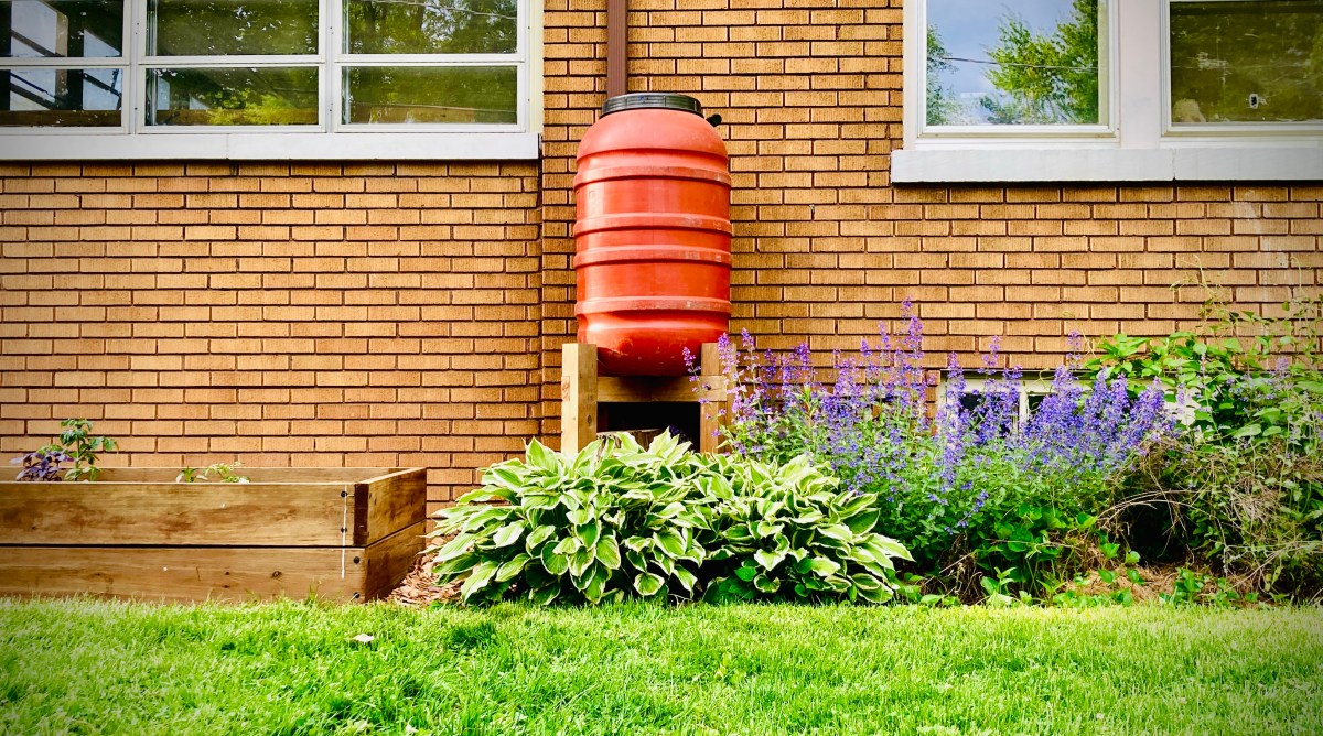 DIY Rain Barrel Stand – Witch Wood Works